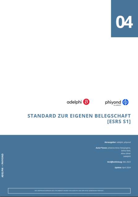 Standard zur Eigenen Belegschaft | csrd-support.de Standard zur Eigenen Belegschaft | csrd-support.de